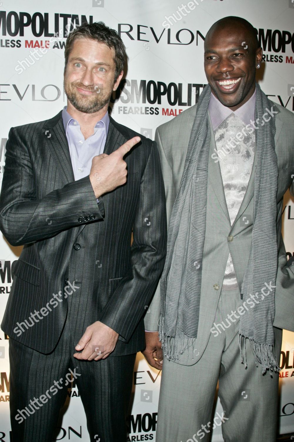 Gerard Butler Terrell Owens Editorial Stock Photo - Stock Image ...