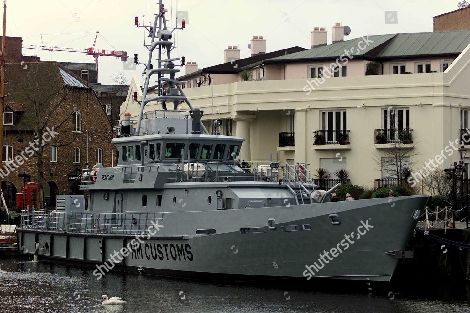 Hm Customs New Cutter Searcher Pictured Editorial Stock Photo - Stock ...
