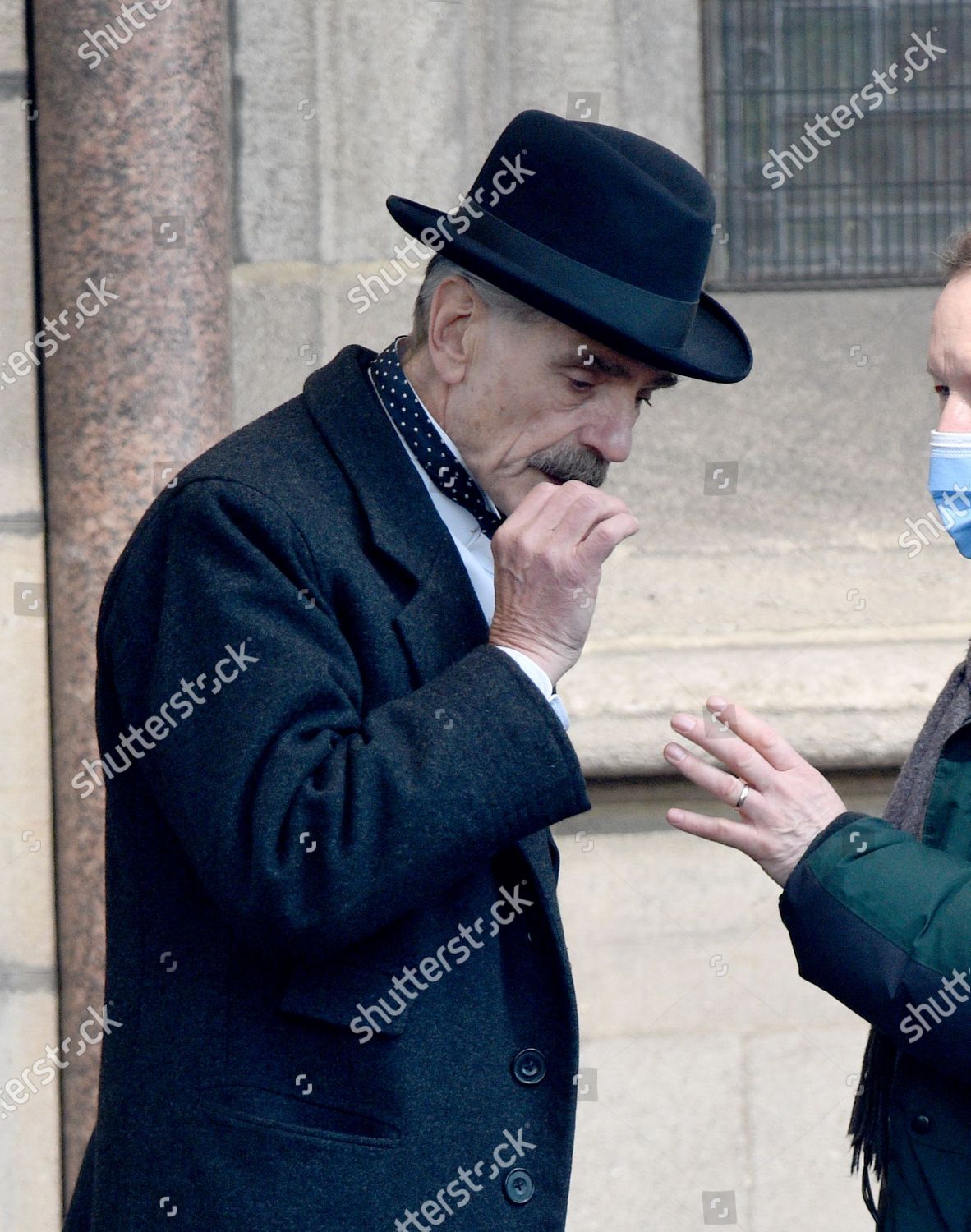 Jeremy Irons Plays Neville Chamberlain Netflixs Editorial Stock Photo ...