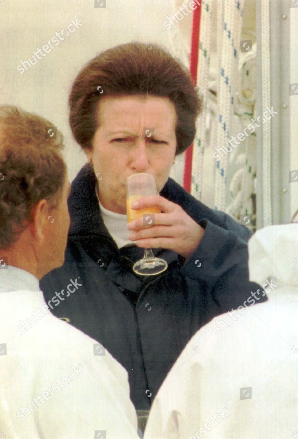 Princess Anne Now Princess Royal Sailing Editorial Stock Photo - Stock ...