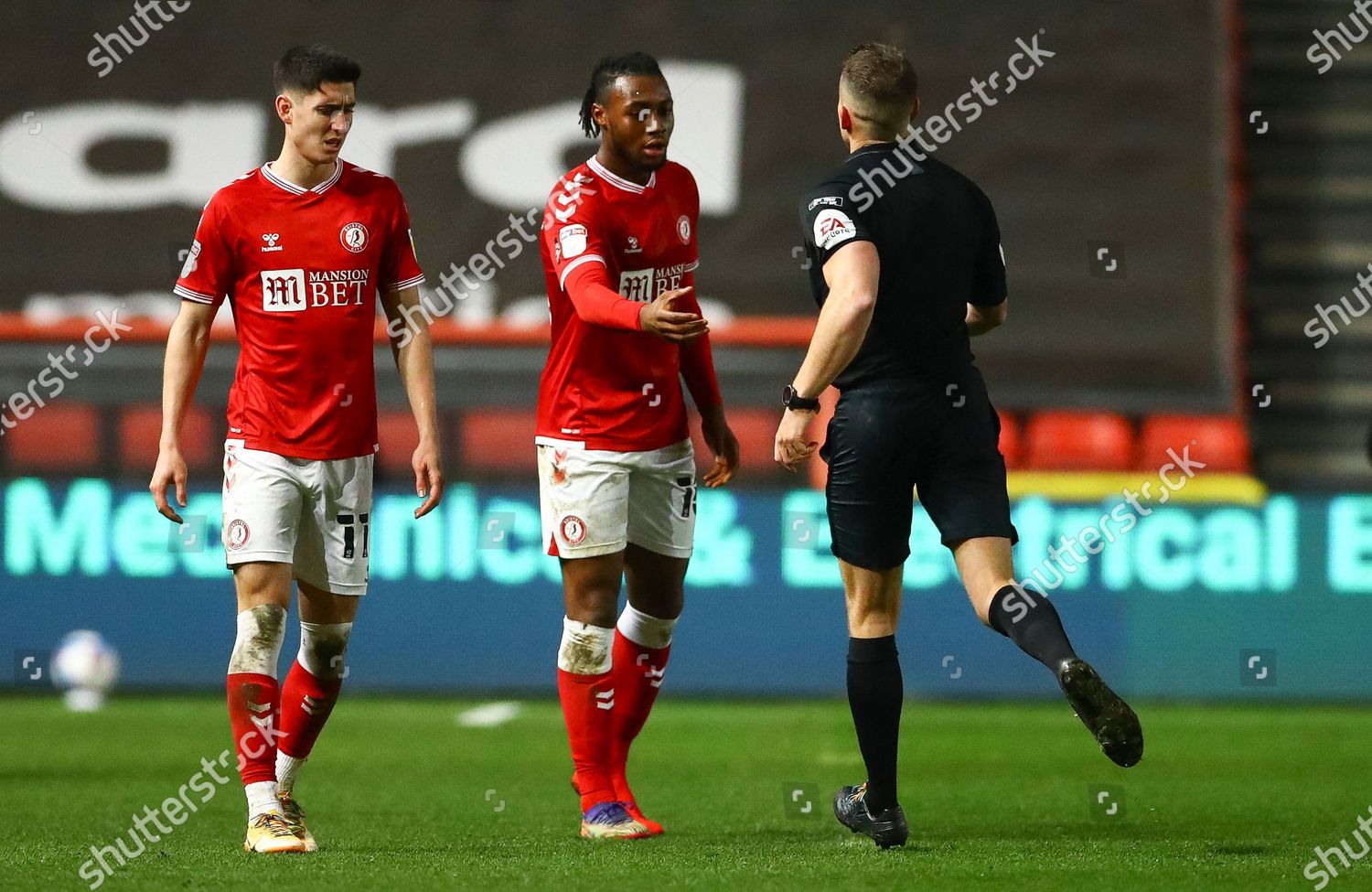 Referee Steve Martin Picks Lost Boot Editorial Stock Photo - Stock ...