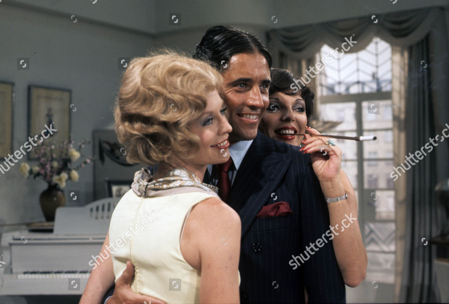 Joan Collins Sacha Distel Susannah York Editorial Stock Photo - Stock ...