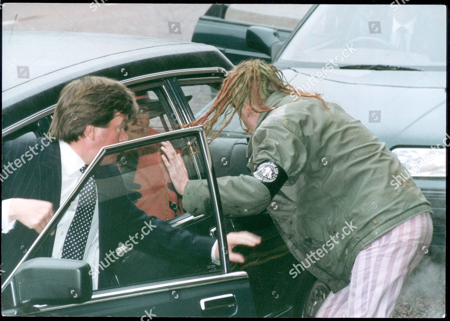 Peter Callaghan Peace Demonstrator Attempting Get Editorial Stock Photo ...