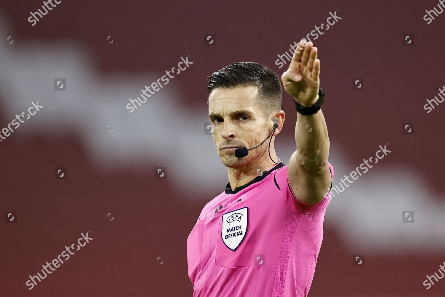 Referee Carlos Del Cerro Grande During Editorial Stock Photo - Stock ...