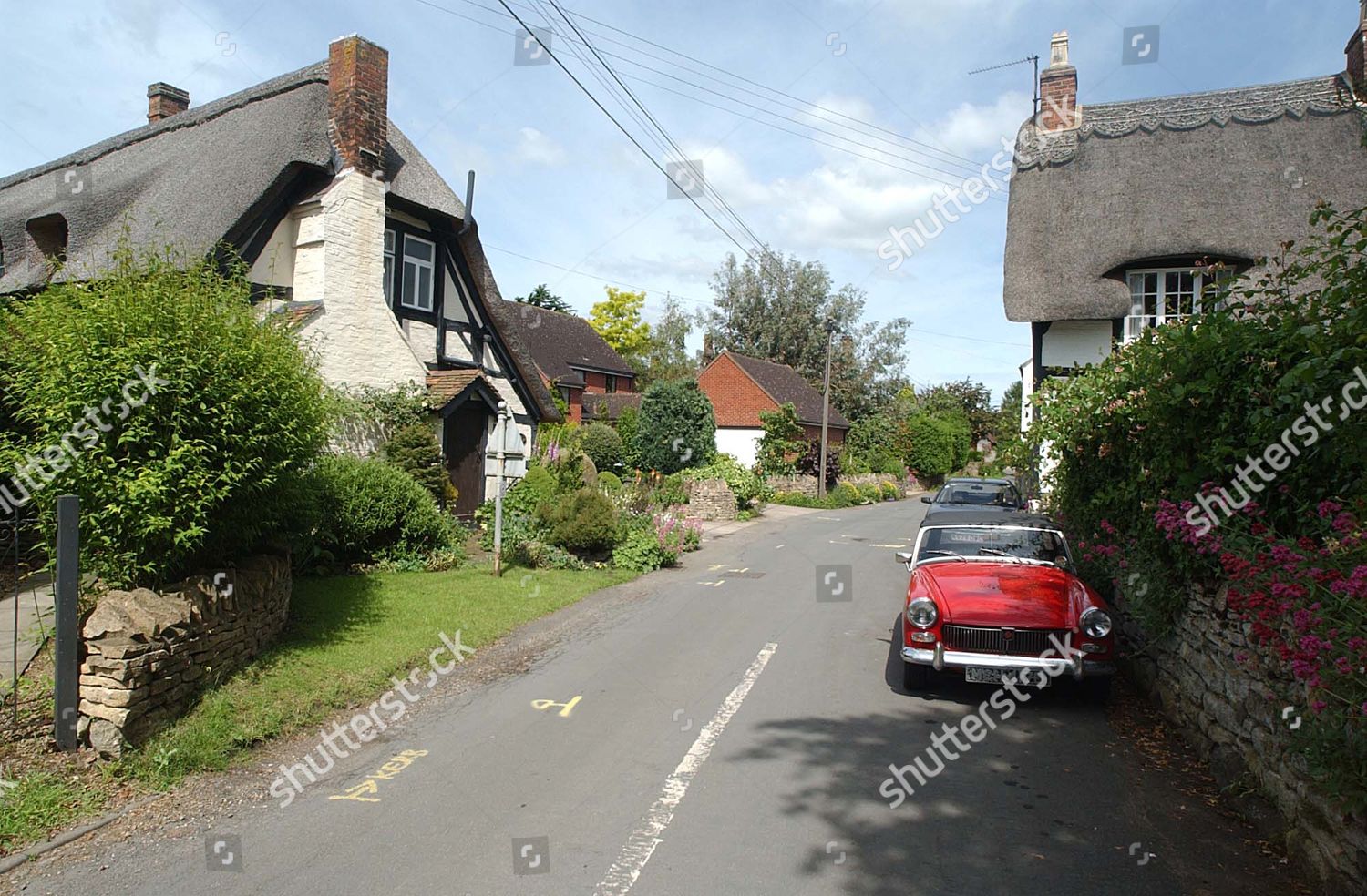 Quiet Village Eckington Worcestershire Where 50 Editorial Stock Photo ...