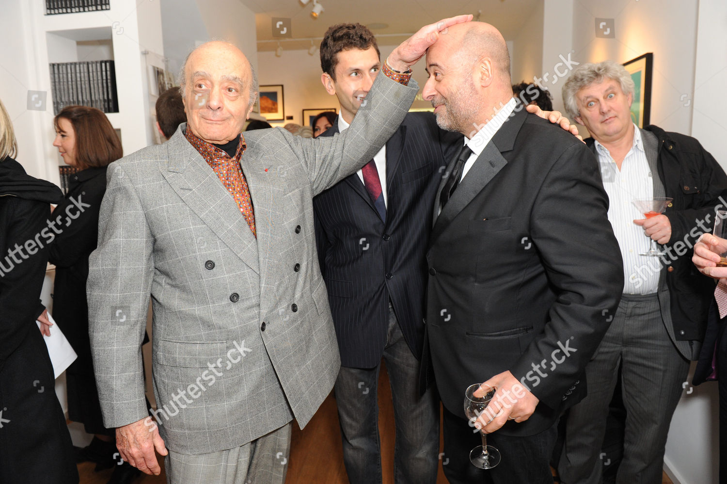 Mohamed Al Fayed Son Karim Fayed Editorial Stock Photo - Stock Image ...