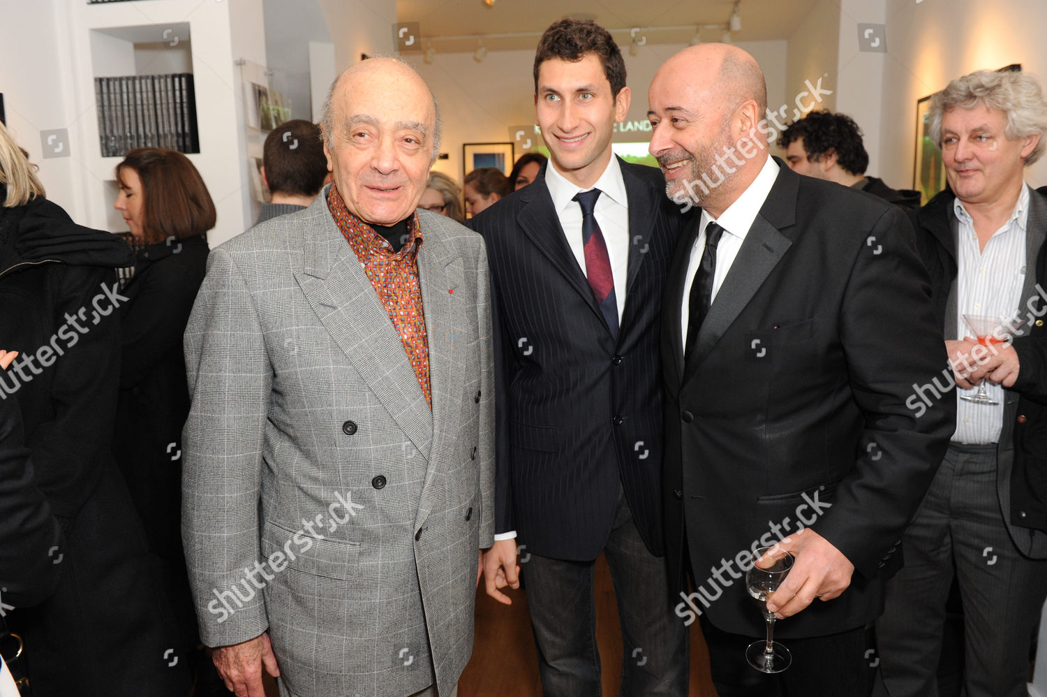 Mohamed Al Fayed Son Karim Fayed Editorial Stock Photo - Stock Image ...