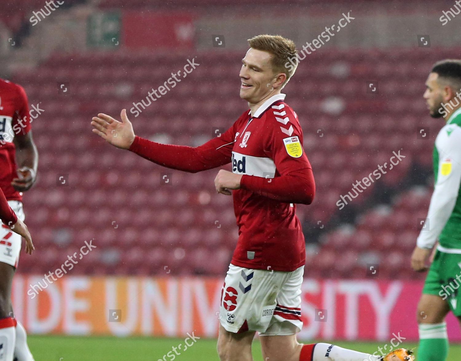 Duncan Watmore Celebrates Scoring Boros Third Editorial Stock Photo ...
