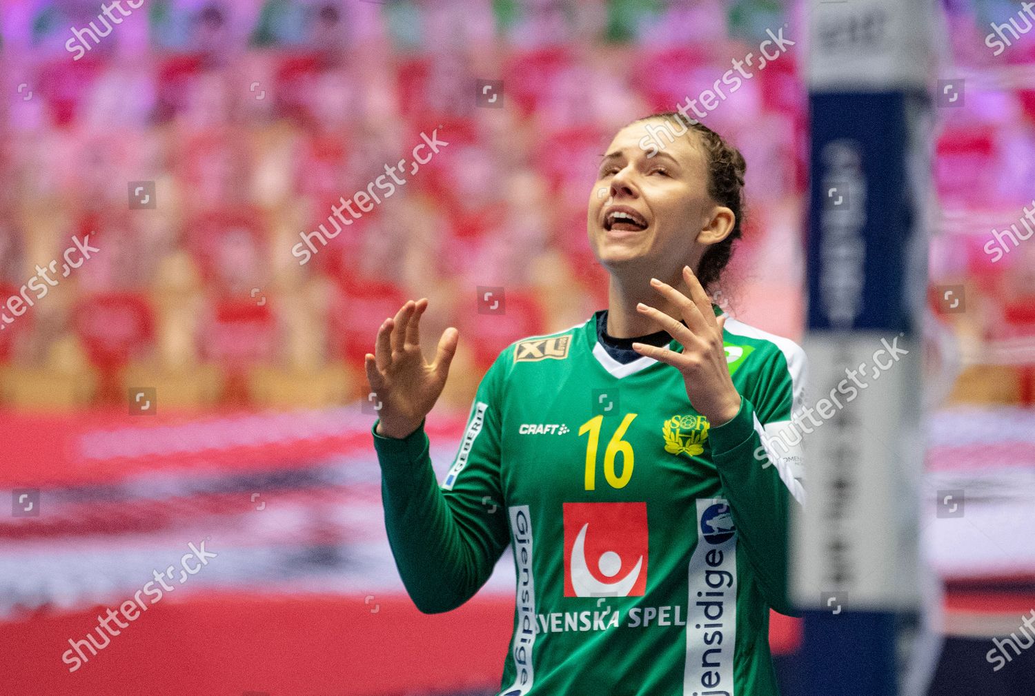 Goalkeeper Jessica Ryde Sweden Reacts During Editorial Stock Photo ...