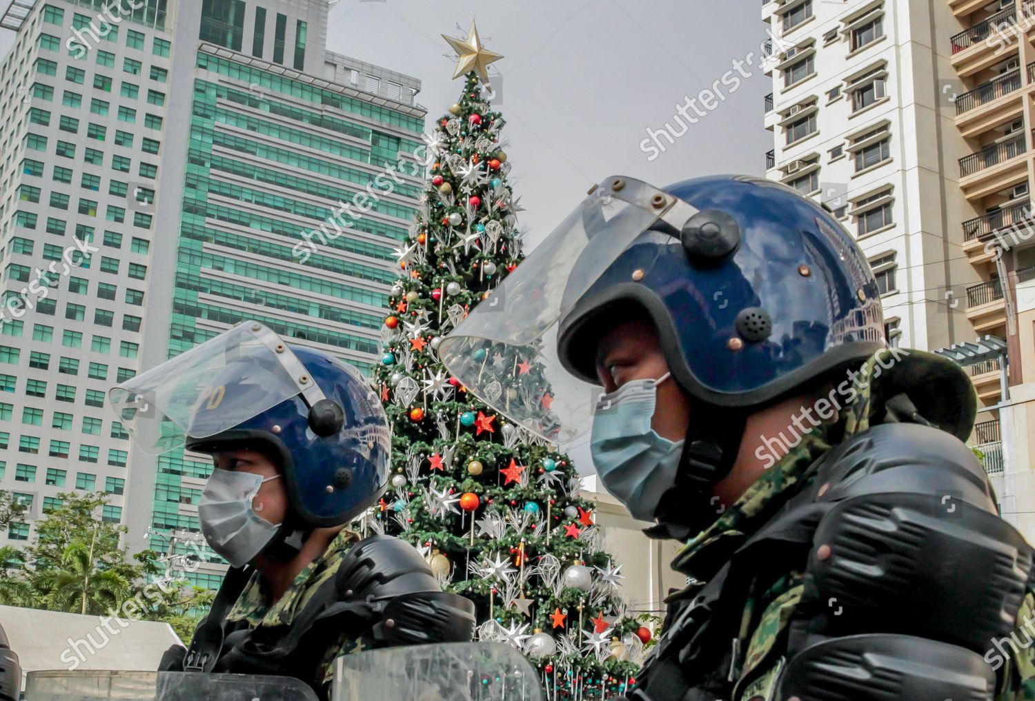 Policemen Philippine National Police Pnp Seen Editorial Stock Photo ...