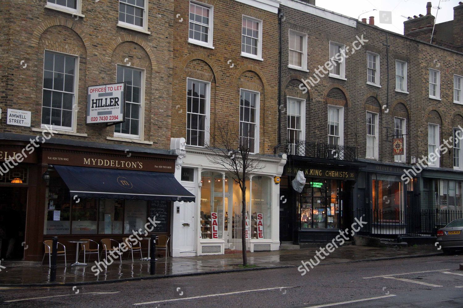 Save Our Shops Campaign Amwell Street Editorial Stock Photo - Stock ...
