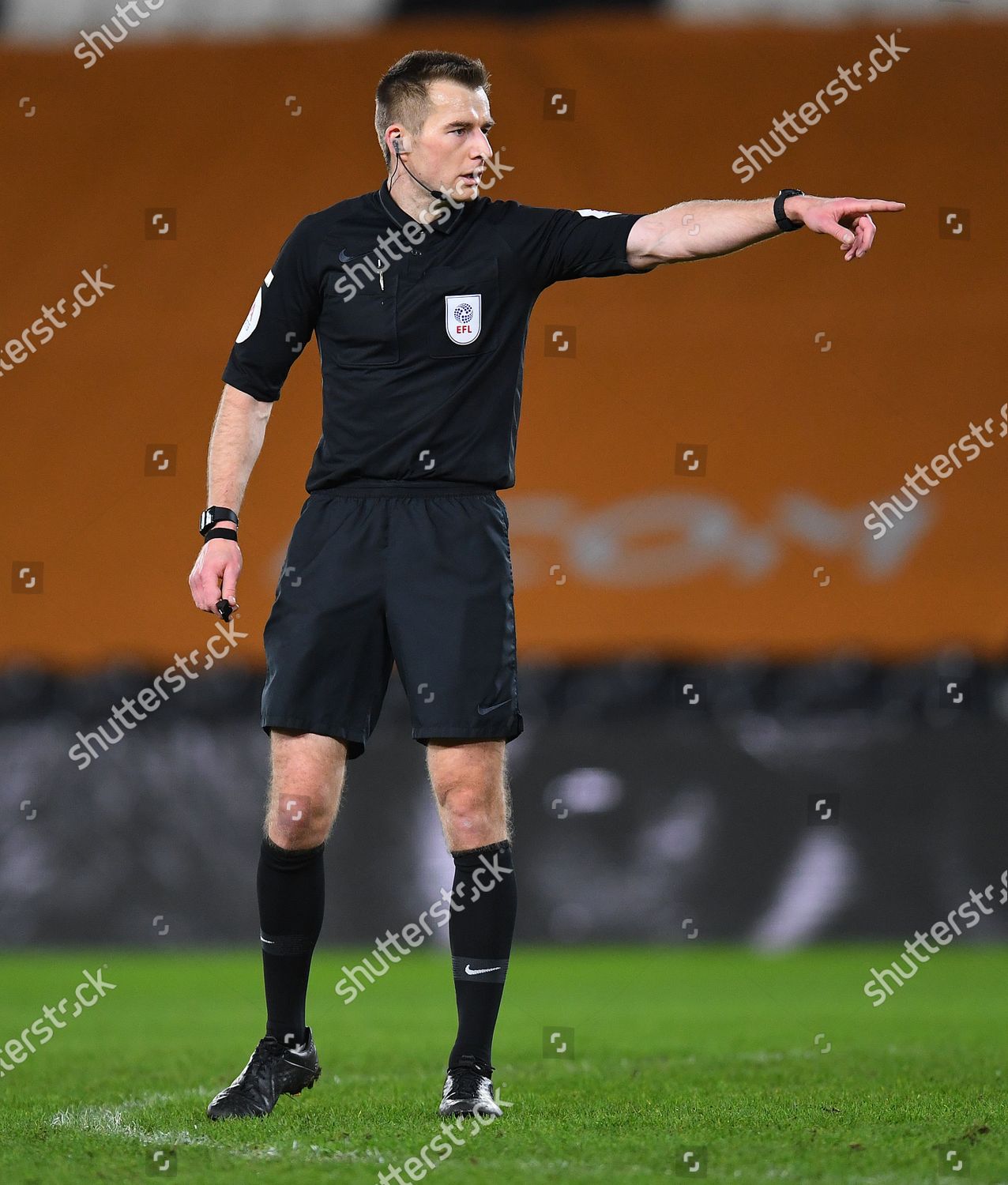 Referee Michael Salisbury Editorial Stock Photo - Stock Image ...