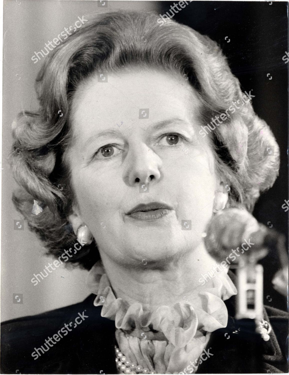 Margaret Thatcher Pm British Prime Minister Editorial Stock Photo ...