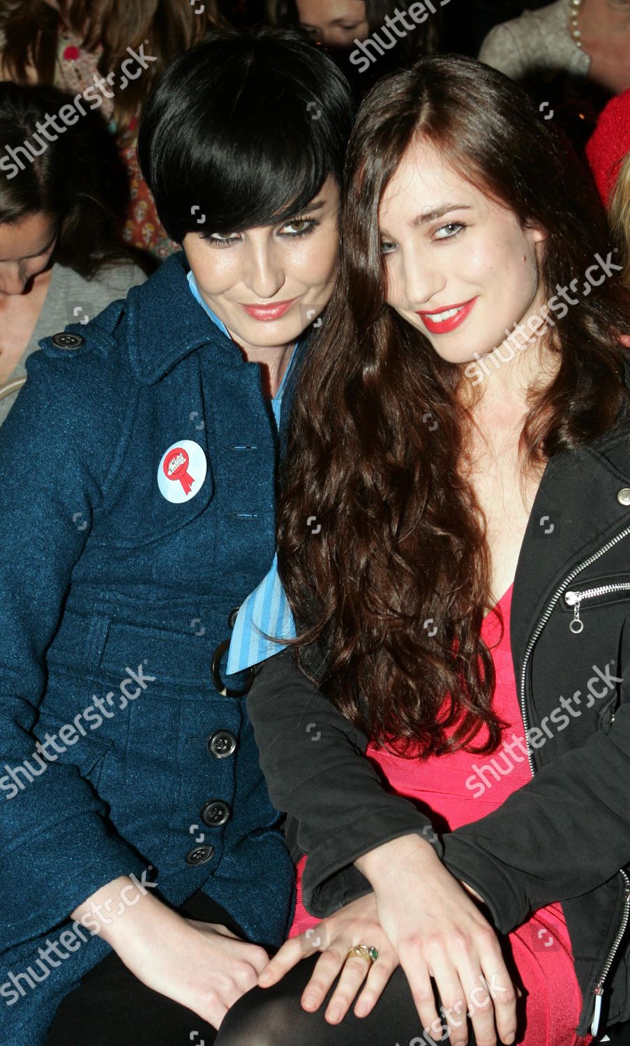 Erin Oconnor Pictured Elizabeth Jagger Jaeger Editorial Stock Photo ...