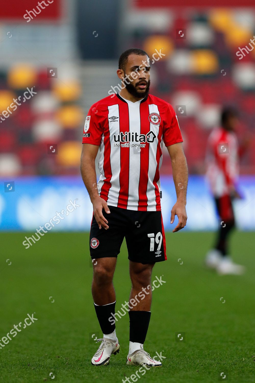 Bryan Mbeumo Brentford Brentford Community Stadium Editorial Stock ...
