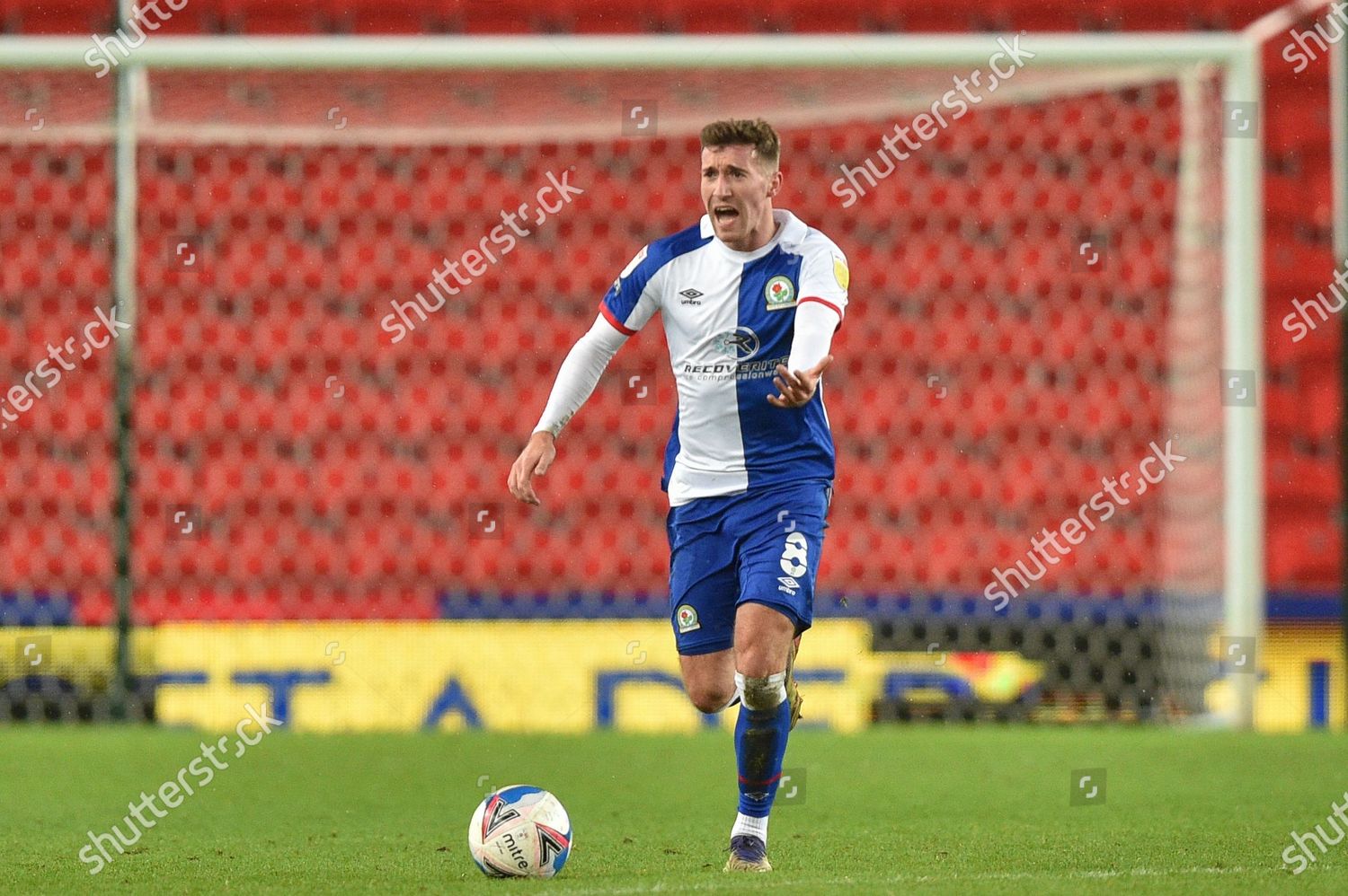 Joe Rothwell 8 Blackburn Rovers Action Editorial Stock Photo - Stock ...