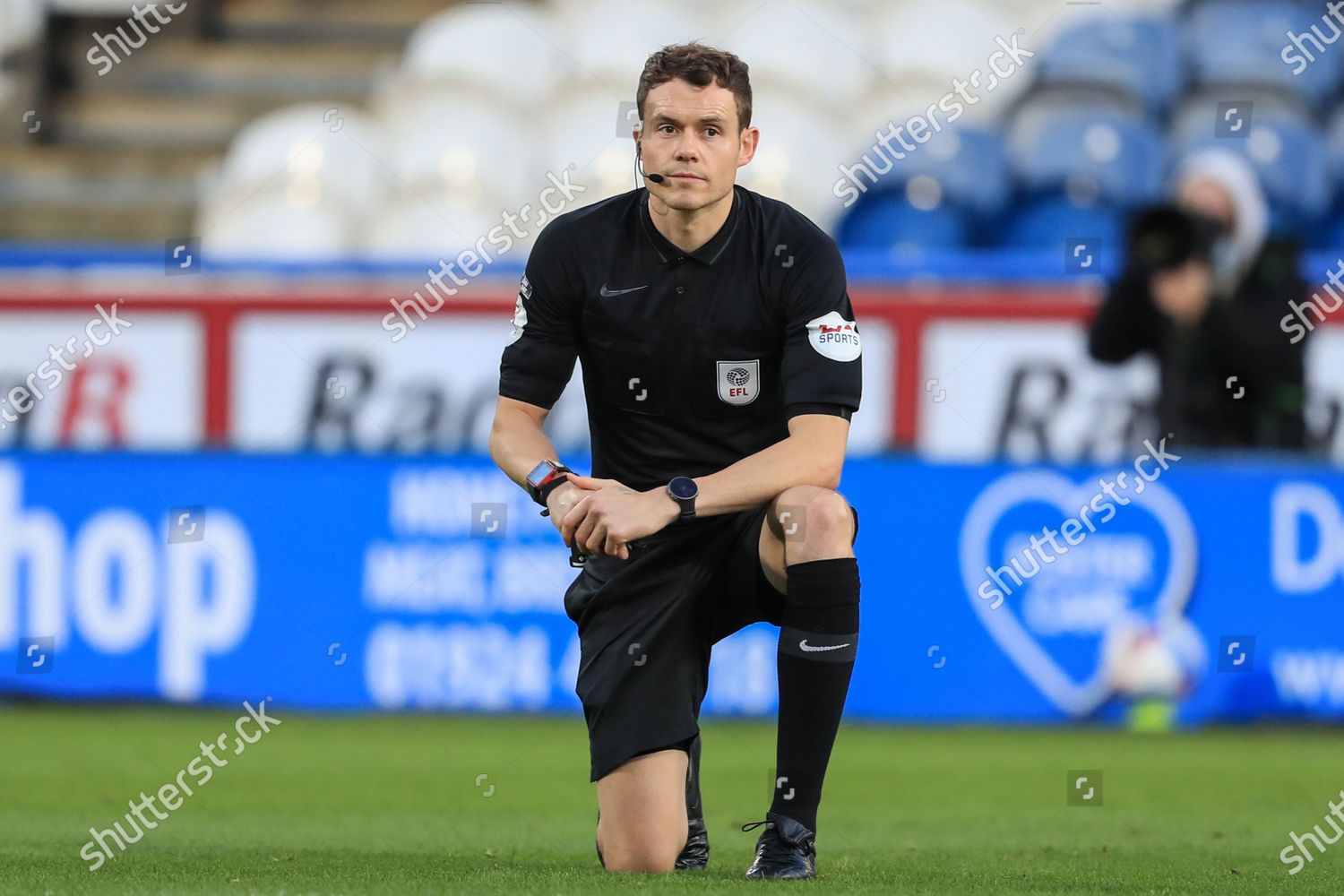 Referee Leigh Doughty Takes Knee Editorial Stock Photo - Stock Image ...