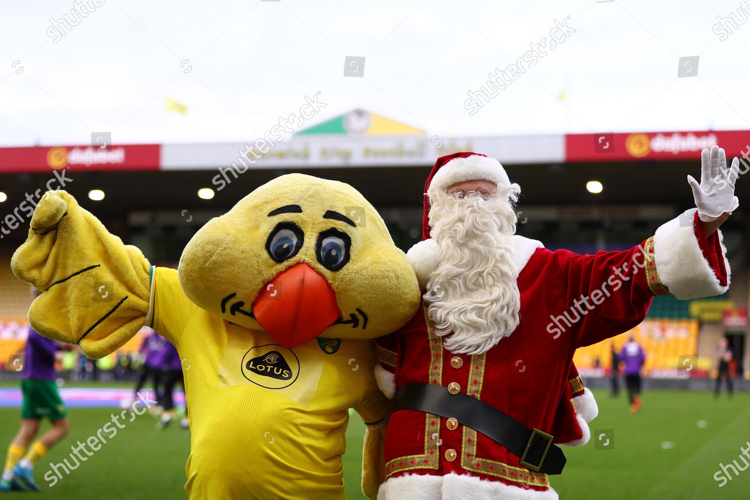 Norwich City Mascot Captain Canary Seen Editorial Stock Photo - Stock ...