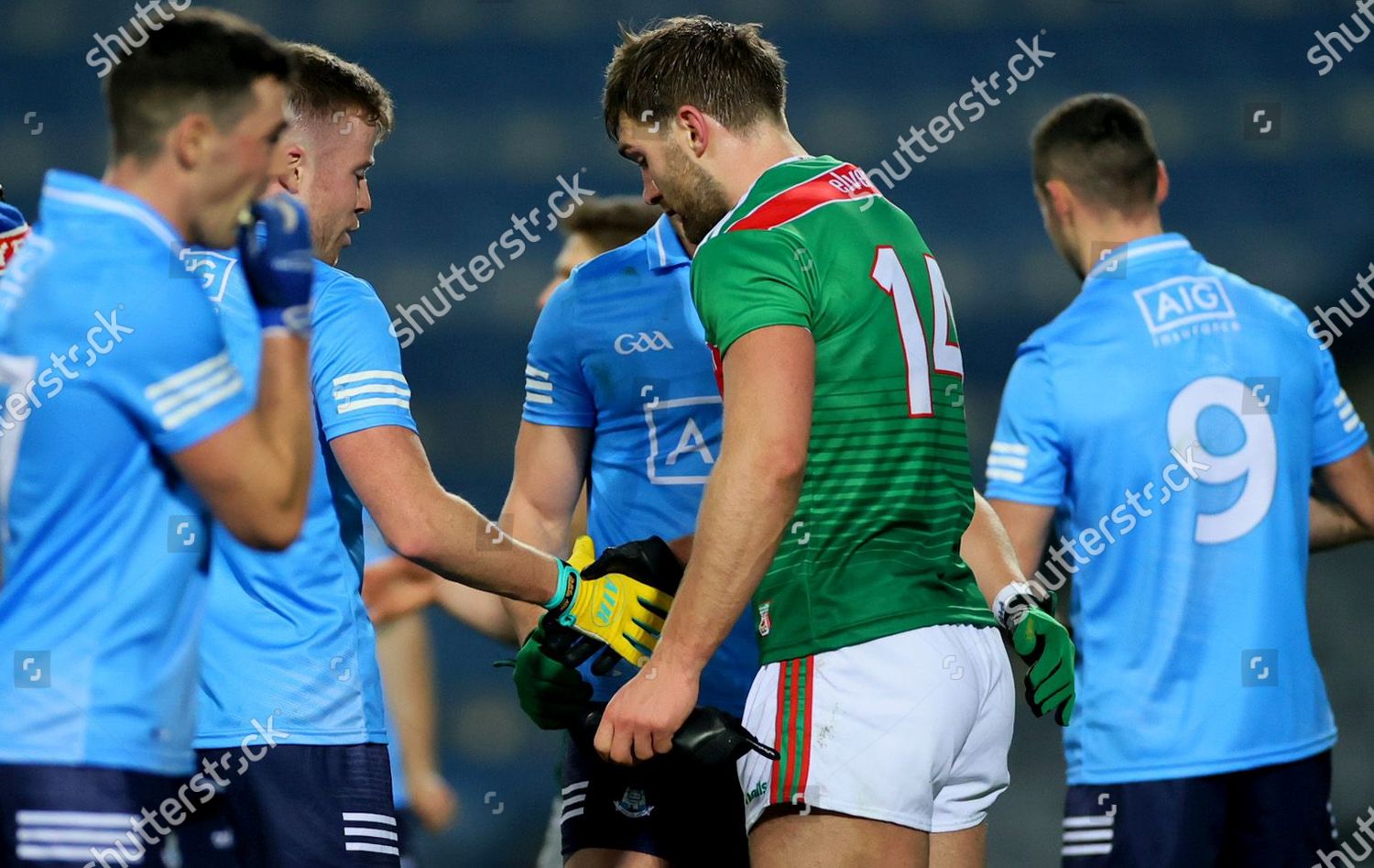 Dublin Vs Mayo Dublins Robbie Mcdaid Editorial Stock Photo - Stock ...
