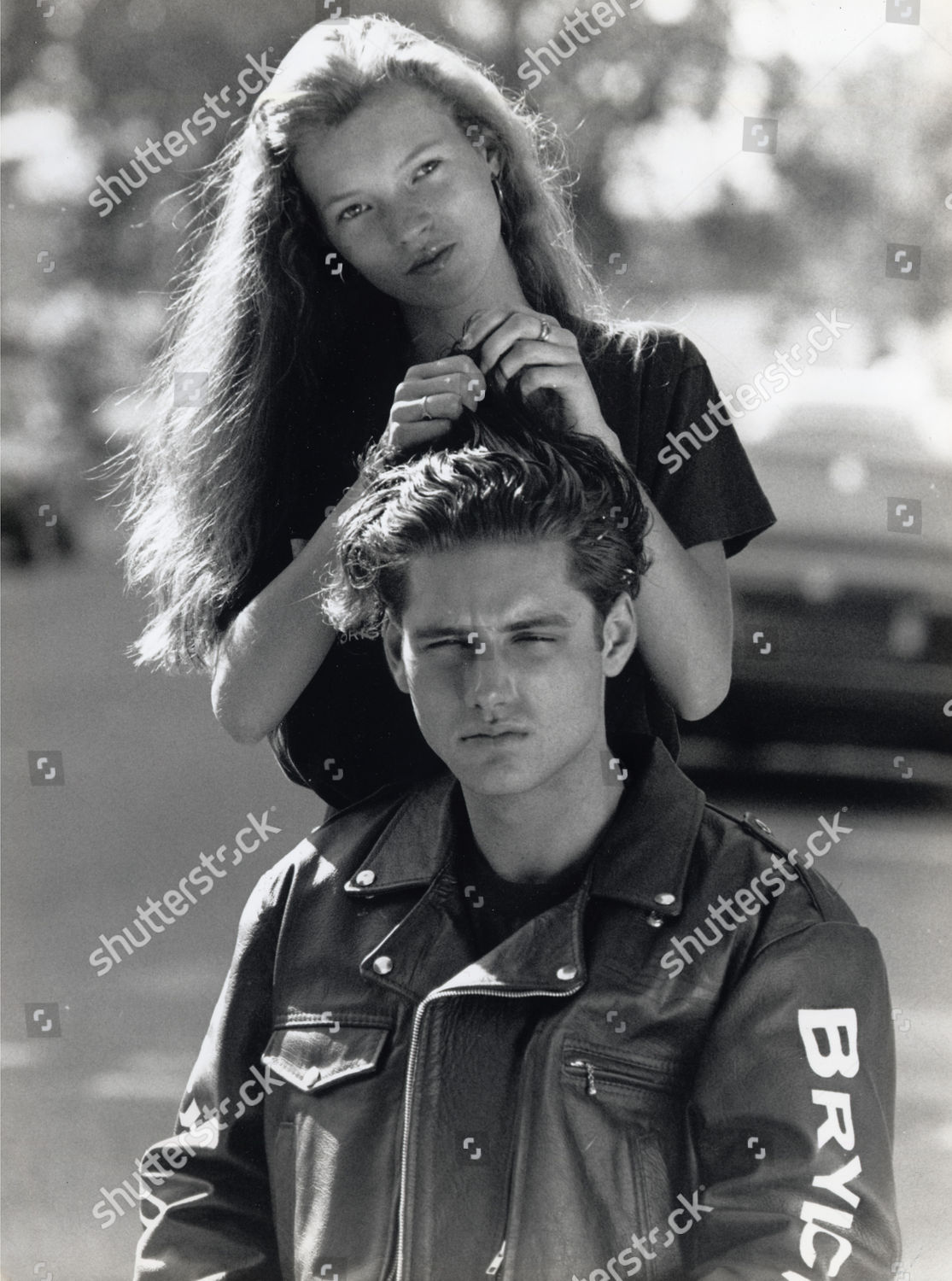 Kate Moss Pictured Anthony Morgan 1989 - Foto de stock de contenido ...