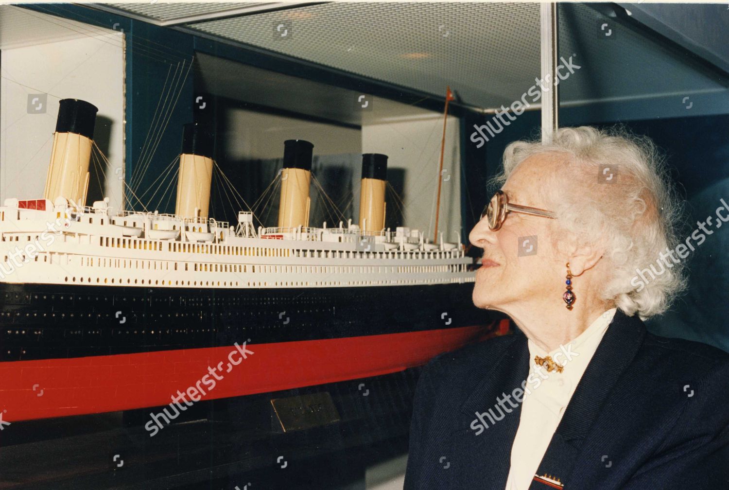 Millvina Dean Youngest Survivor Titanic Disaster Editorial Stock Photo ...