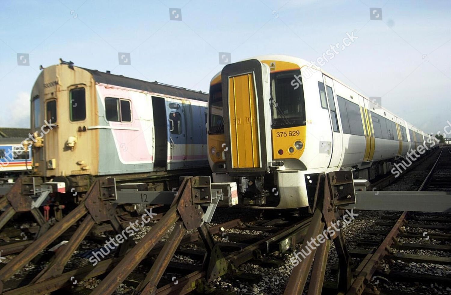 New Connex Southeast Trains Stand Idle Editorial Stock Photo - Stock ...
