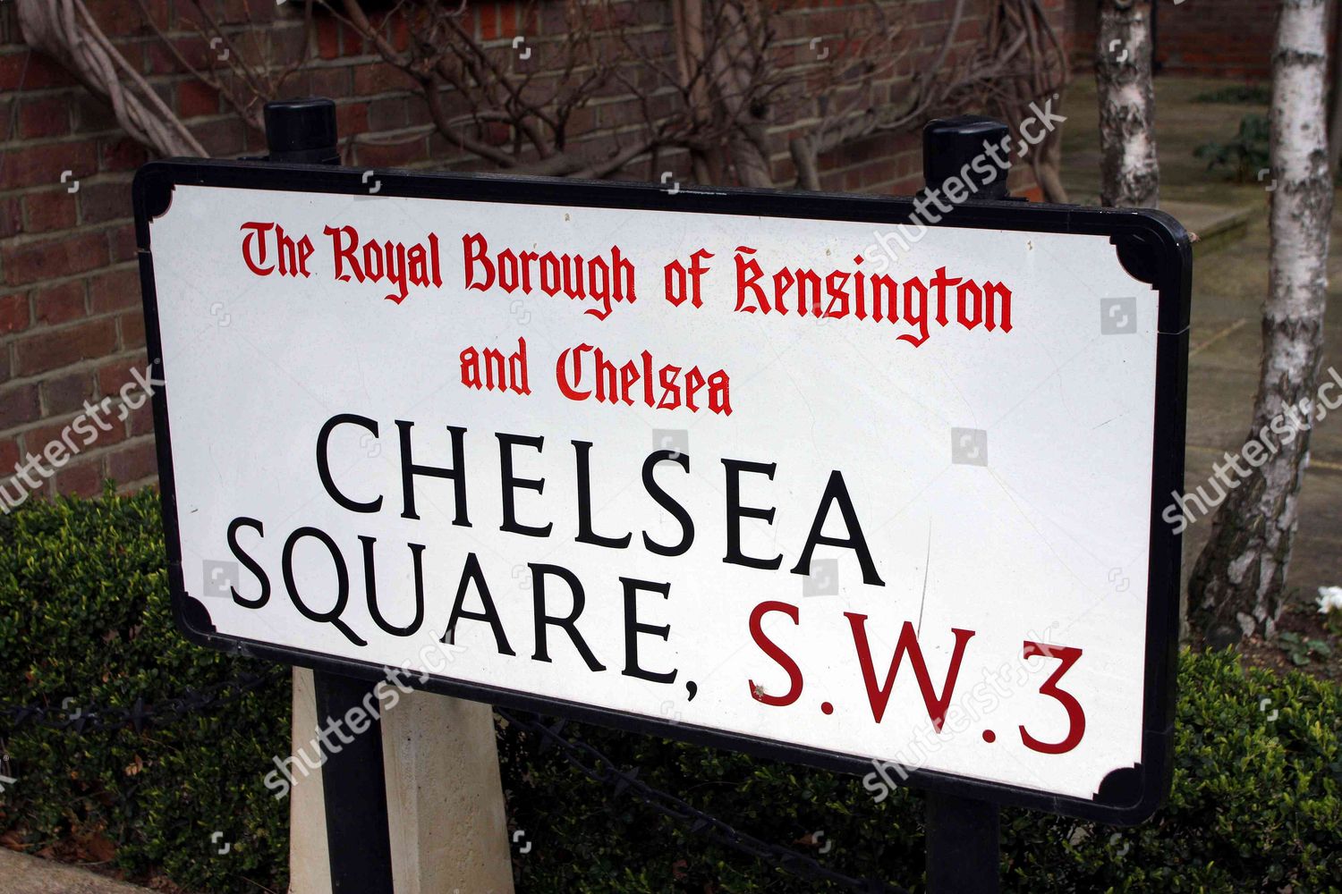 Chelsea Square London Sw3 Editorial Stock Photo - Stock Image ...