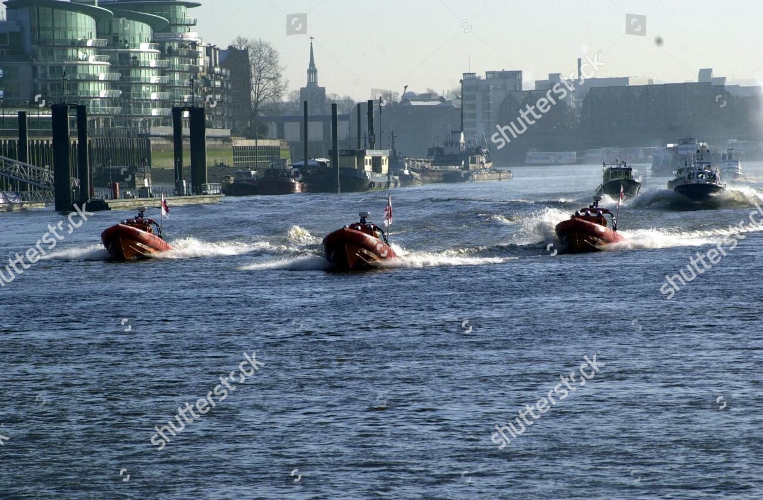 Lifeboats Royal National Lifeboat Institution Rnli Editorial Stock ...
