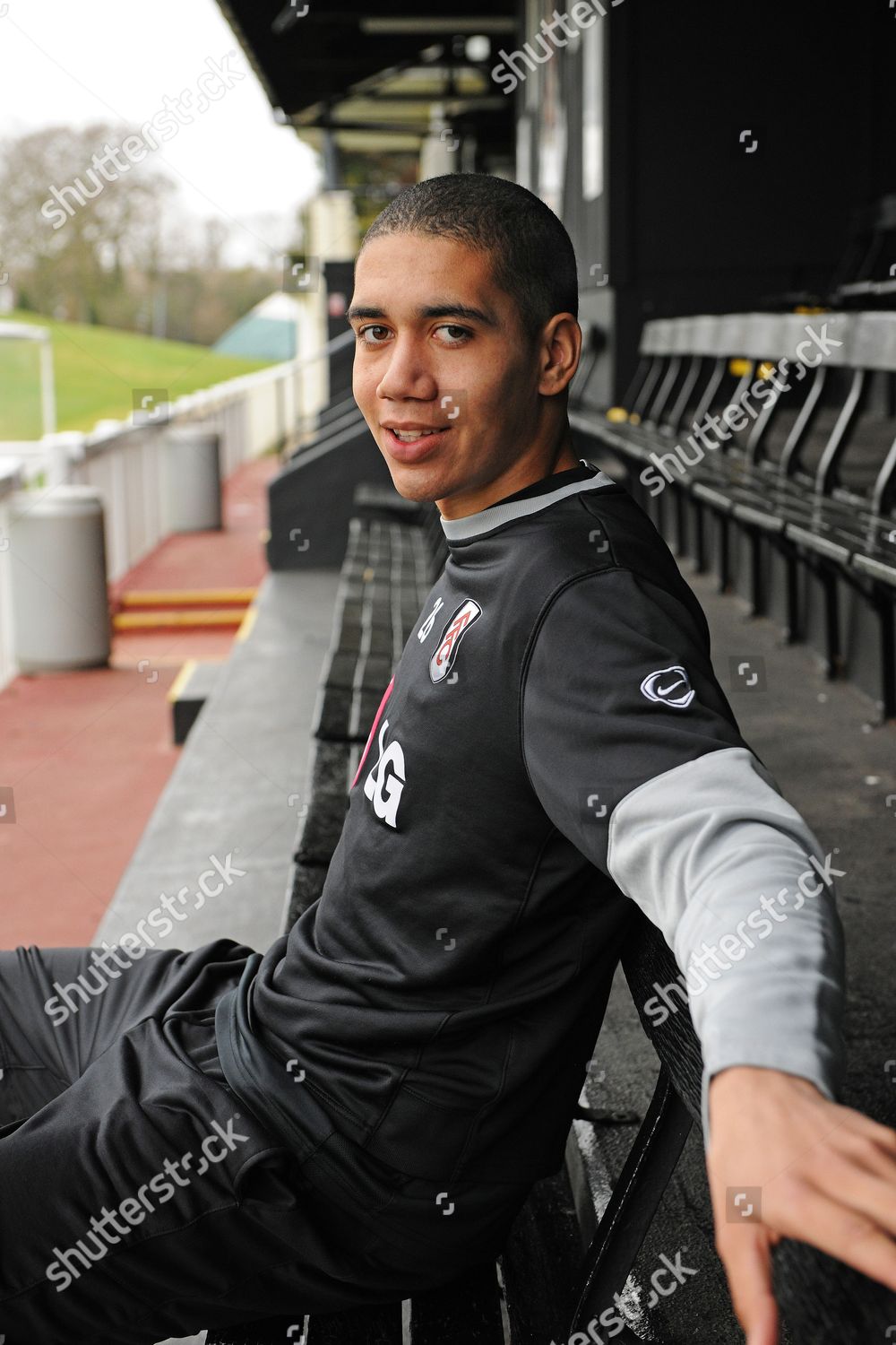 Chris Smalling Fulham Football Training Ground Editorial Stock Photo ...