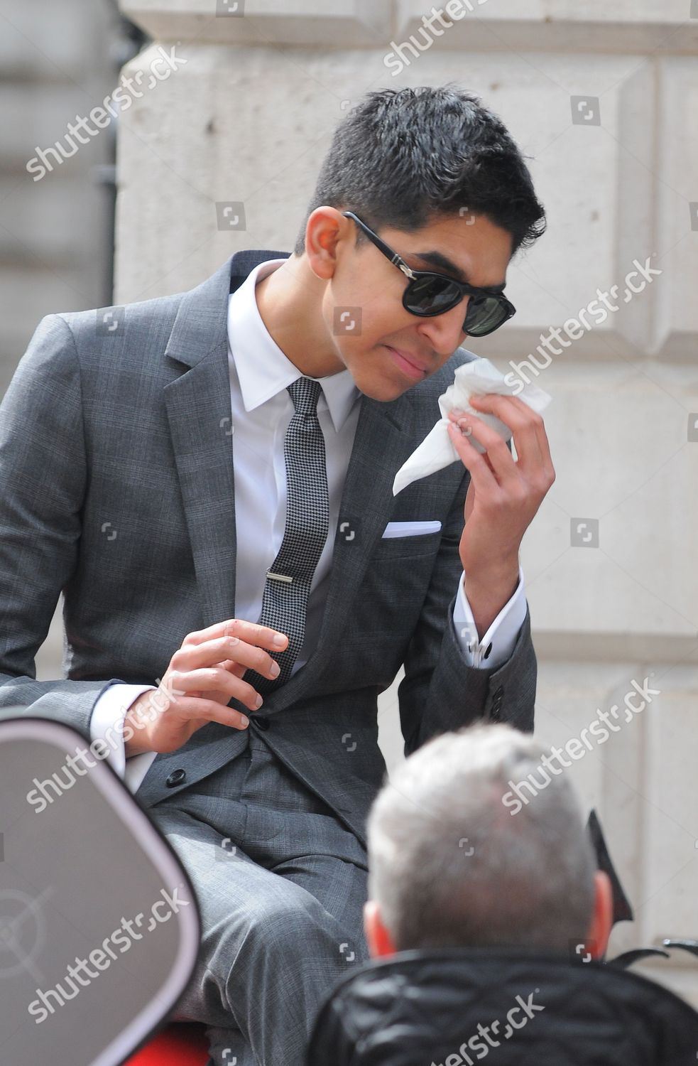 Dev Patel Blowing His Nose Editorial Stock Photo - Stock Image ...