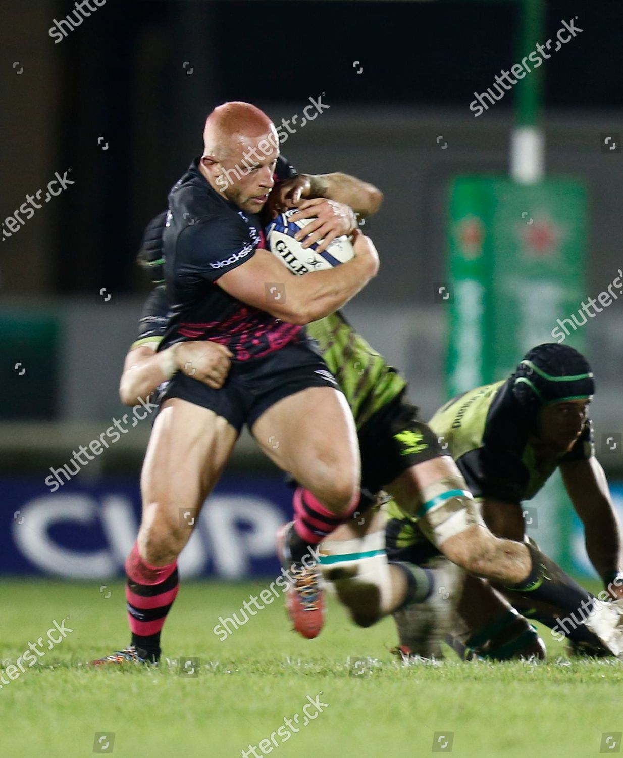 Max Lahiff Brings Ball Forward Bristol Editorial Stock Photo - Stock ...