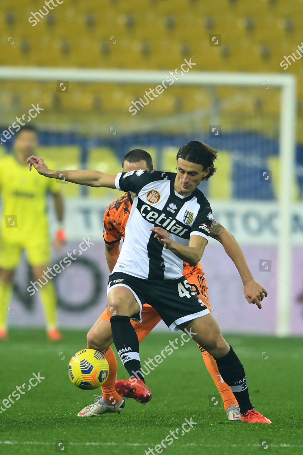 Roberto Inglese Parmaleonardo Bonucci Juventus During Editorial Stock ...