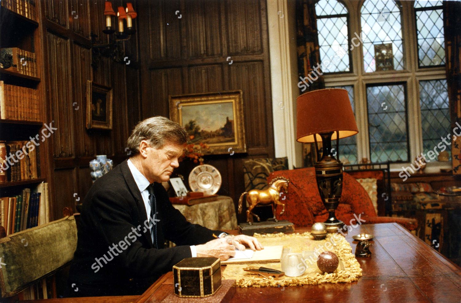 Mp Alan Clark His Saltwood Kent Editorial Stock Photo - Stock Image ...