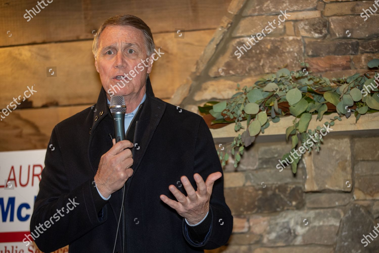 Senator David Perdue Speaks Rally Himself Editorial Stock Photo - Stock ...