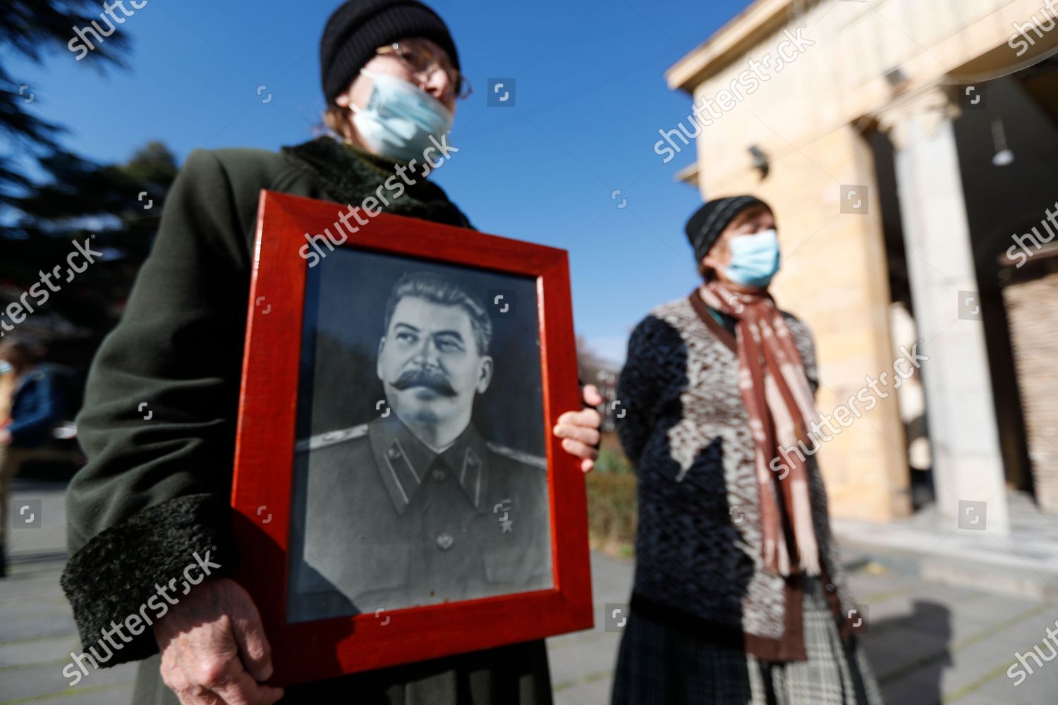Georgian Stalinists Attend Annual Celebration Stalins Editorial Stock ...