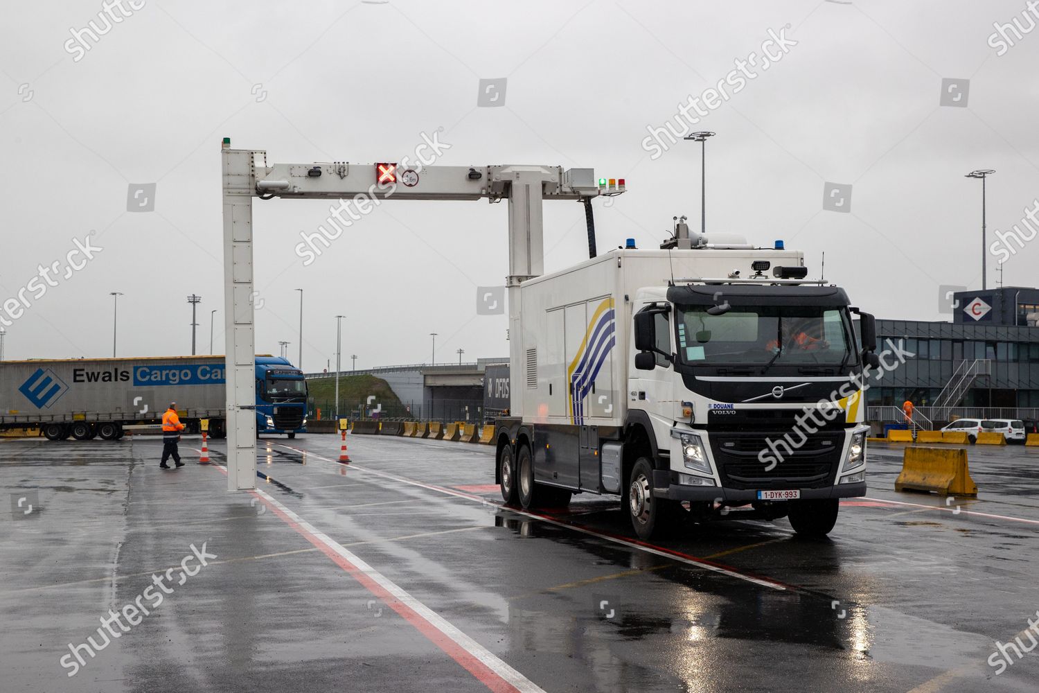 Illustration Picture Shows Customs Douane Pictured Editorial Stock ...
