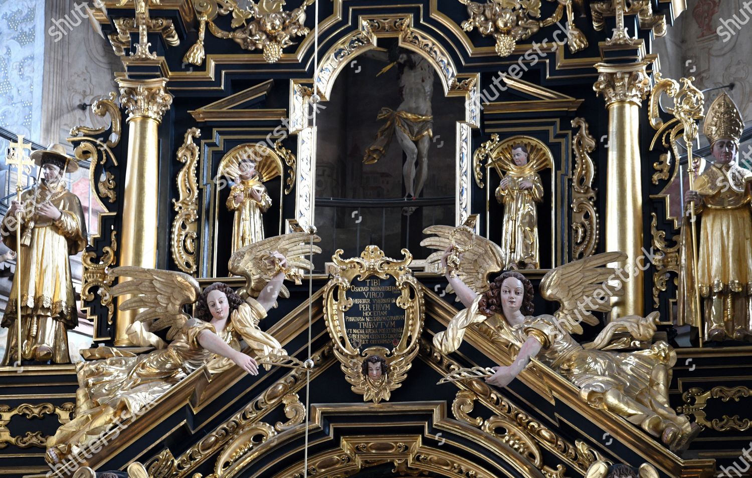 View Details Altar Inside Bernardine Monastery Editorial Stock Photo ...