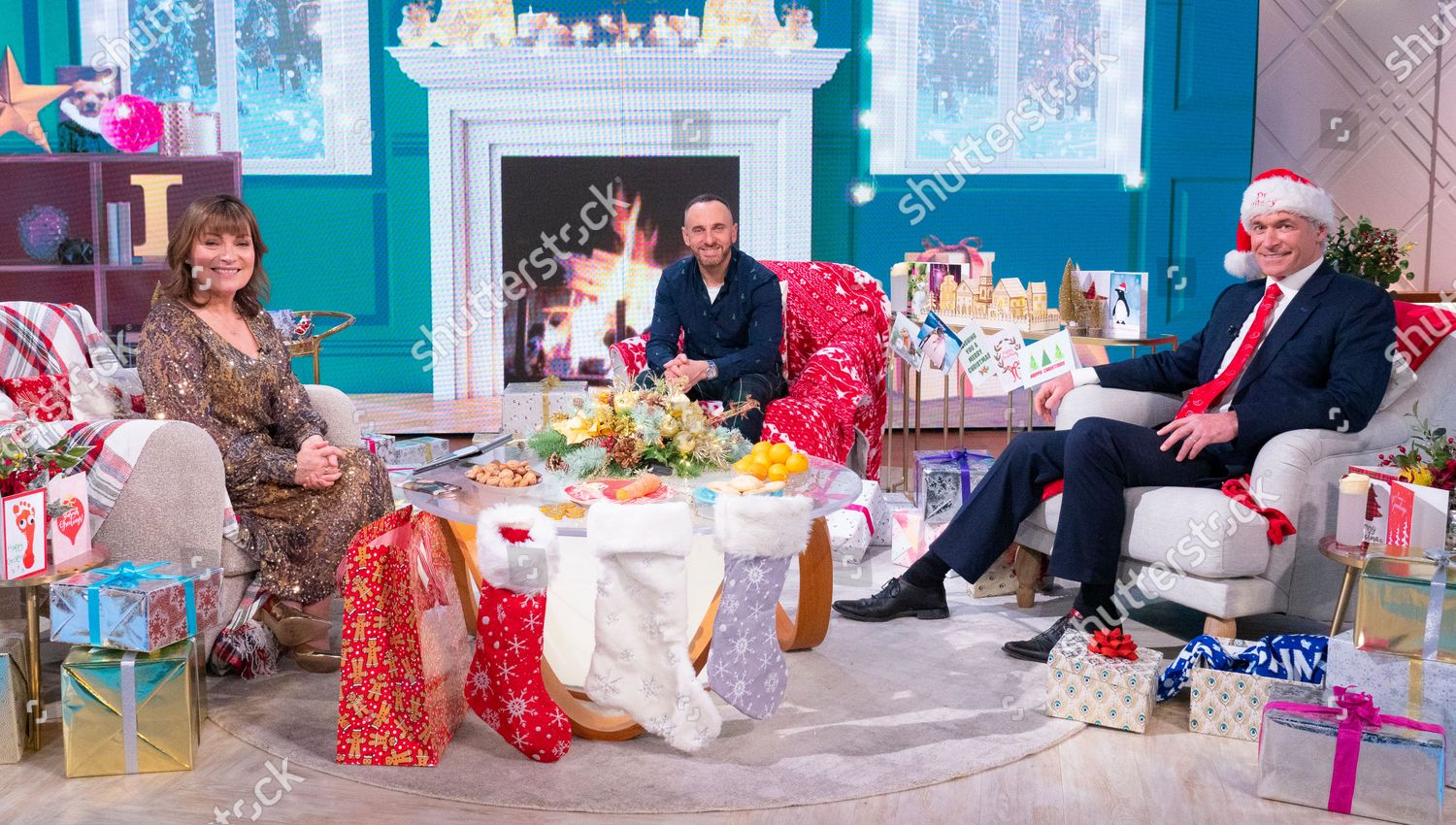 Lorraine Kelly Mark Heyes Dr Hilary Editorial Stock Photo - Stock Image ...