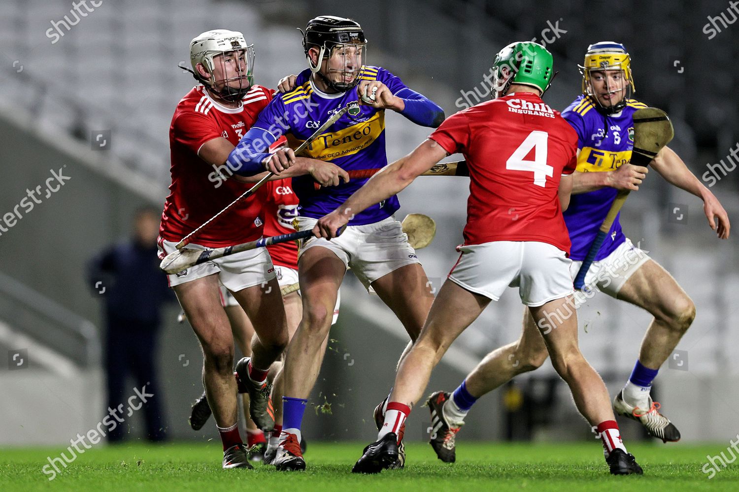 Cork Vs Tipperary Tipperarys Gearoid Oconnor Editorial Stock Photo ...