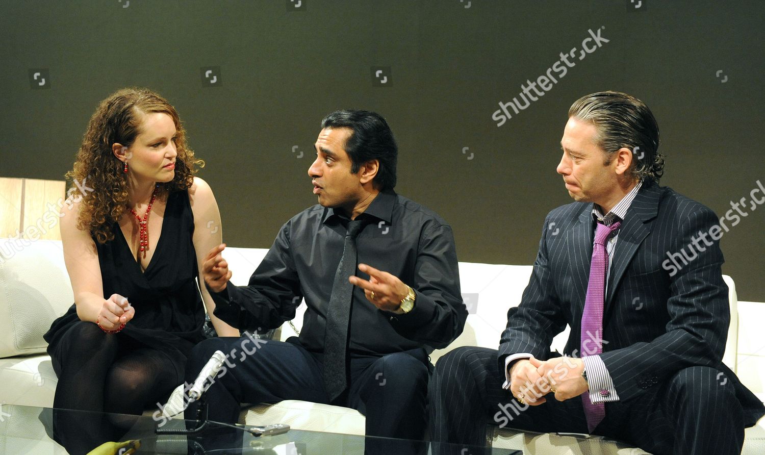 Emma Cunniffe Liz Sanjeev Bhaskar Barry Editorial Stock Photo - Stock ...
