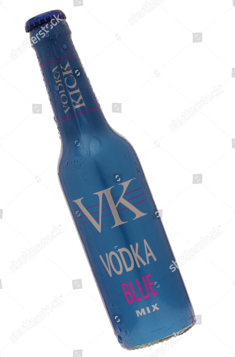 Bottle Vk Vodka Blue Mix Editorial Stock Photo - Stock Image | Shutterstock