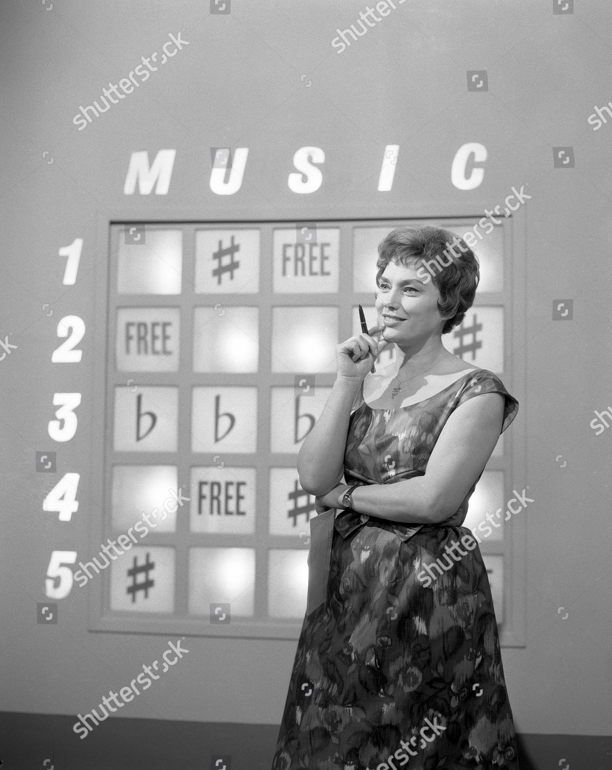 Muriel Young Presenting Music Match Editorial Stock Photo - Stock Image ...