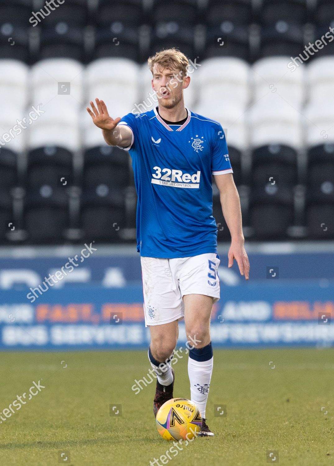Filip Helander Rangers Editorial Stock Photo - Stock Image | Shutterstock