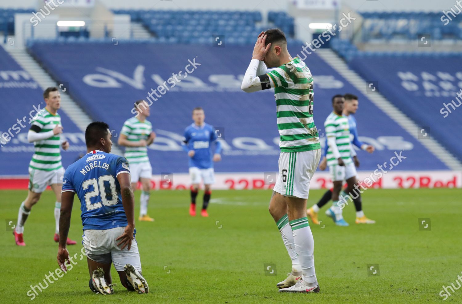 Nir Bitton Celtic Reacts After Being Editorial Stock Photo - Stock ...