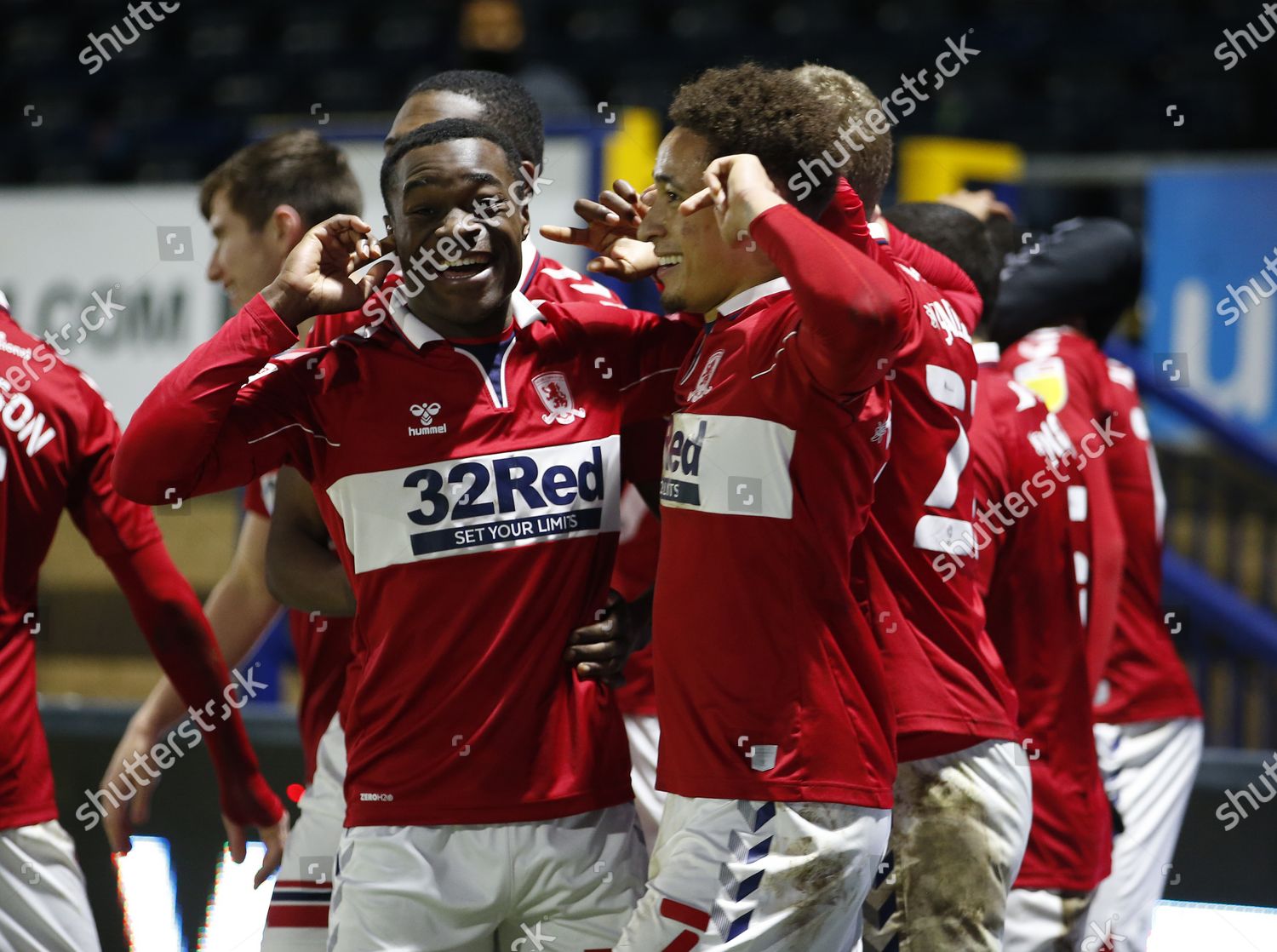 Marc Bola Marcus Tavernier 7 Middlesbrough Editorial Stock Photo ...