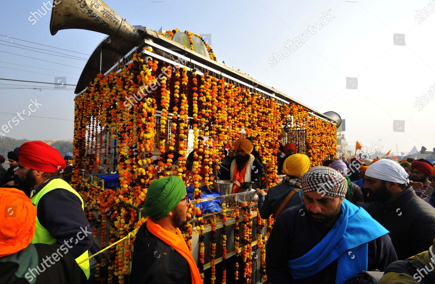 Members Nihang Sikh Community Participate Nagar Editorial Stock Photo ...
