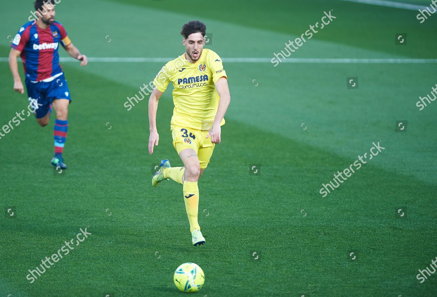 Fernando Fer Nino Villarreal Cf During Editorial Stock Photo - Stock ...