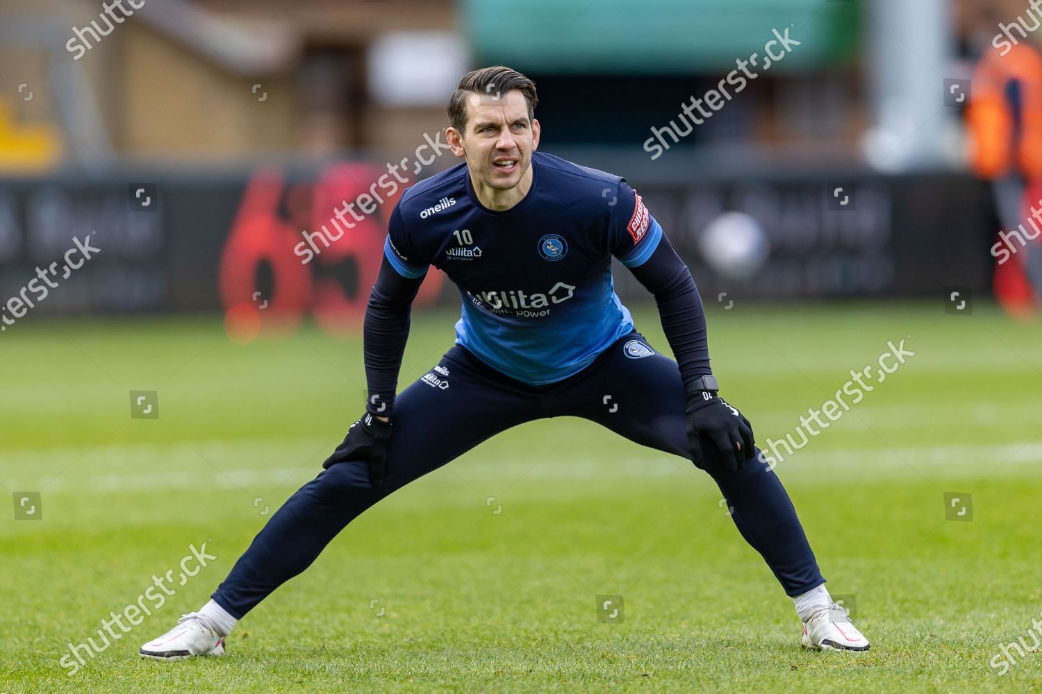 Wycombe Wanderers Midfielder Matthew Bloomfield 10 Editorial Stock ...