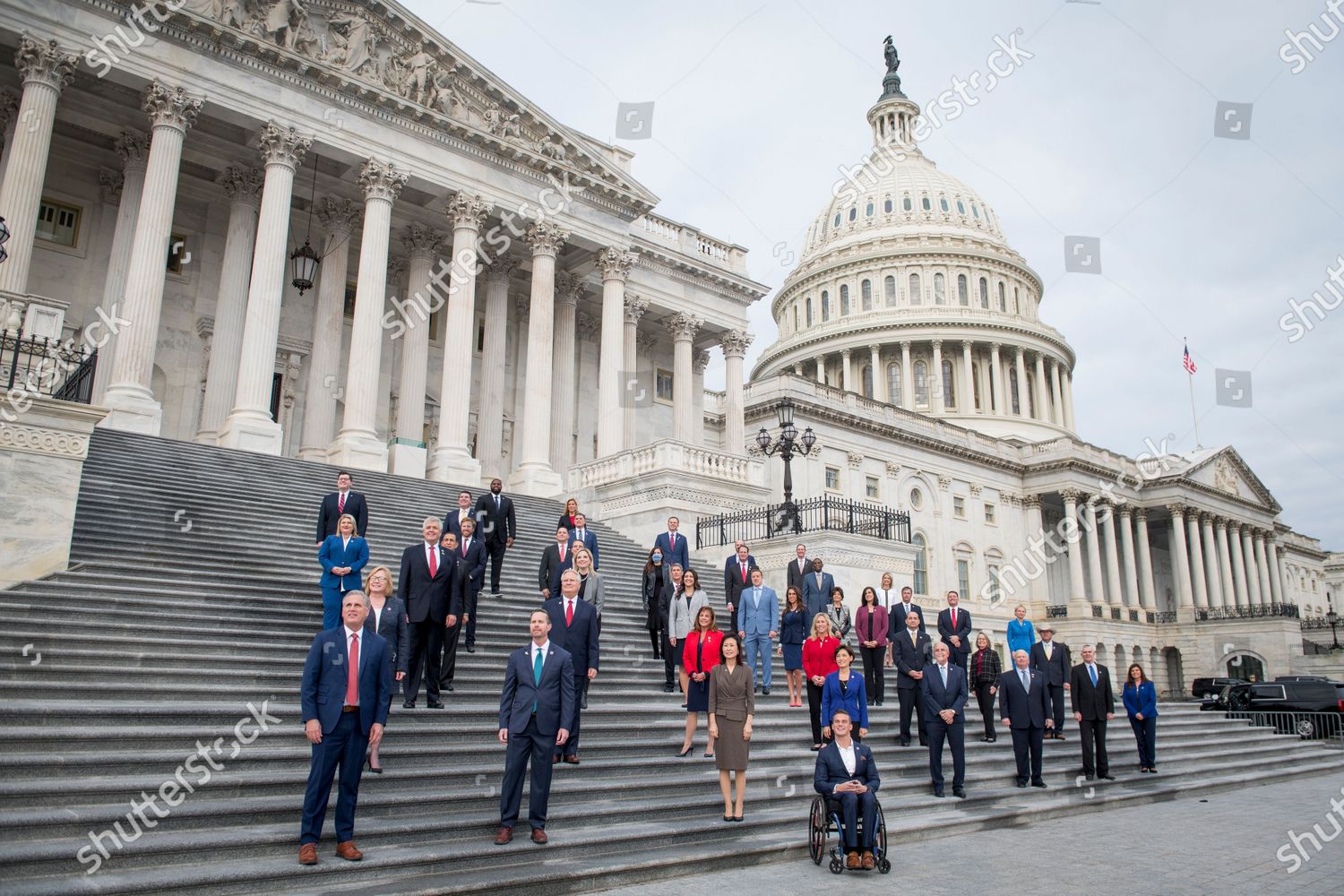 Freshmen Gop Members Congress Pose Group Editorial Stock Photo - Stock ...