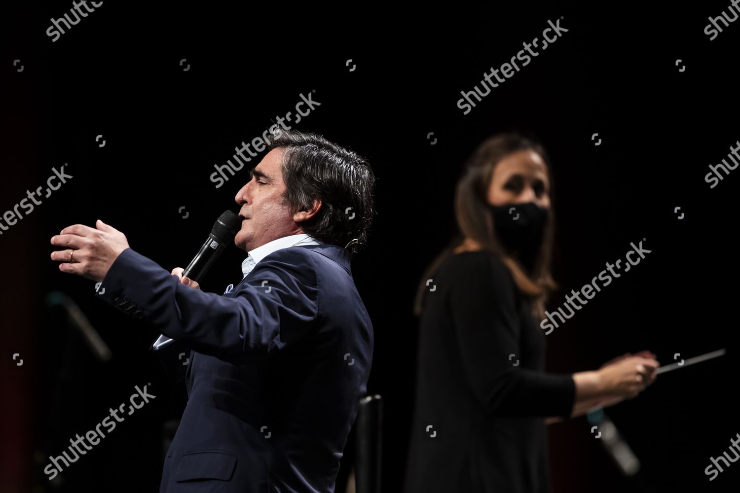 Portuguese Fado Singer Camane Performs During Editorial Stock Photo ...